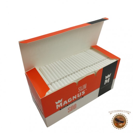 Tuburi tigari Magnus Slim White 500