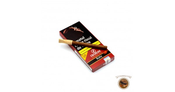 TIGARI DE FOI DJARUM RUBY WOOD TIP FILTER 5